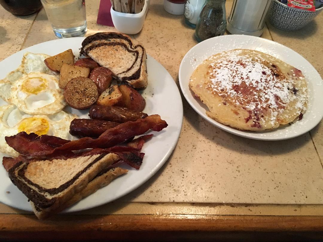 breakfast at Corner Cafe Newport – MATT: AT HOME IN THE WORLD